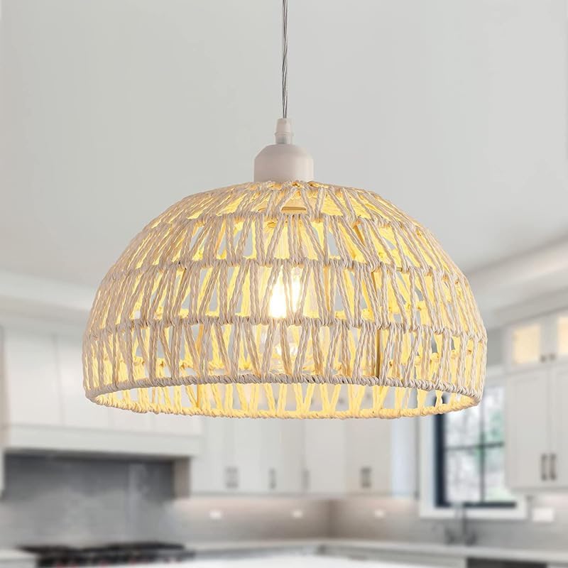 Éclairez Votre Intérieur avec notre Suspension Luminaire en Rotin Mode ...